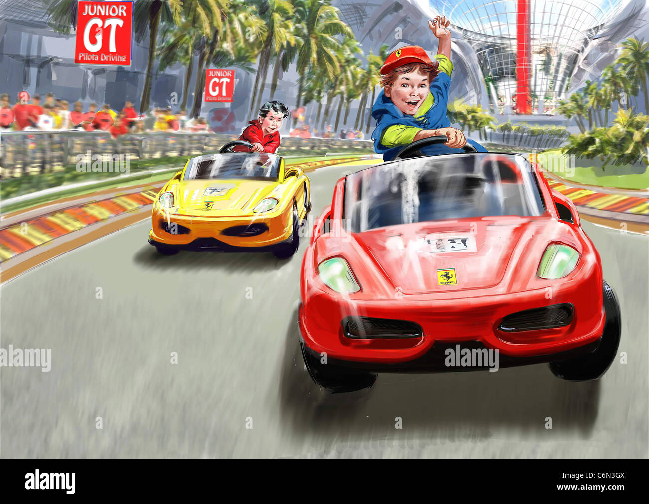 Ferrari world ferrari world abu dhabi unveils its exciting attractions ...