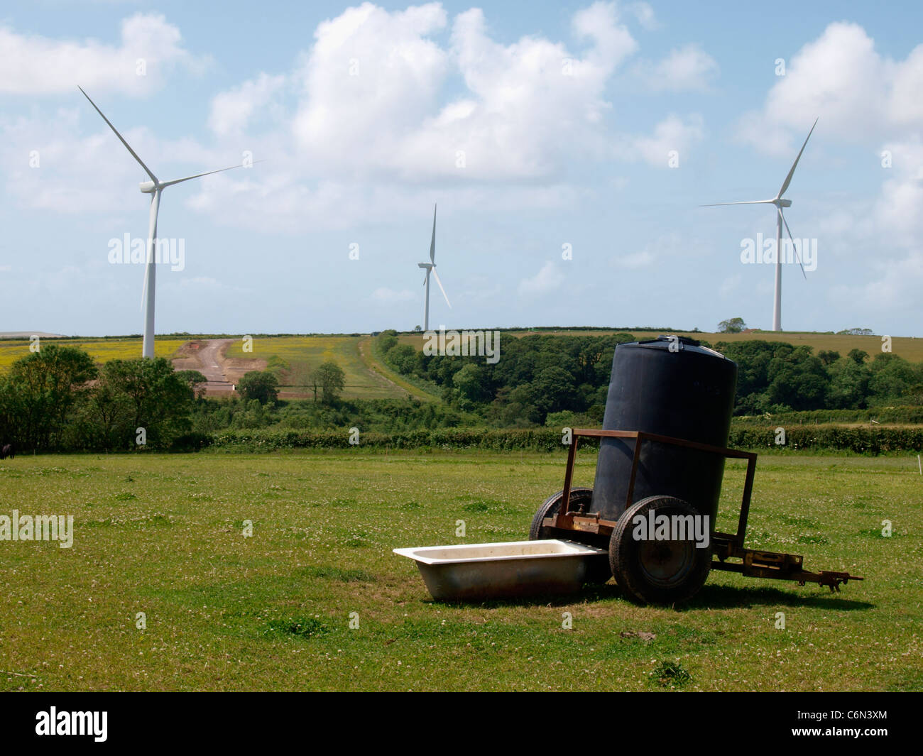 Wind turbine devon hi-res stock photography and images - Alamy