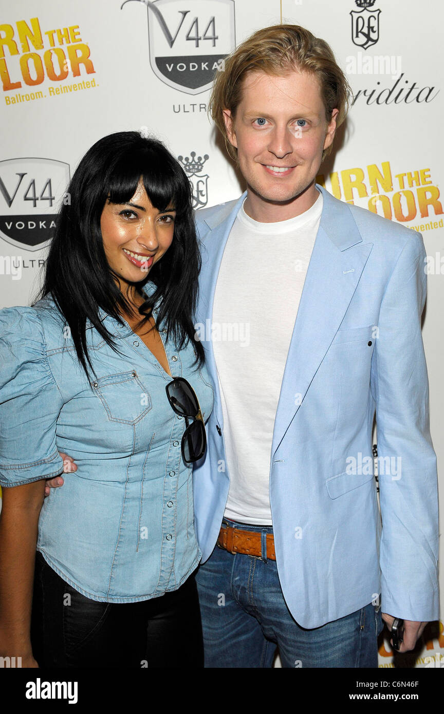 Gerard McCarthy Burn The Floor press night at the Shaftesbury Theatre ...