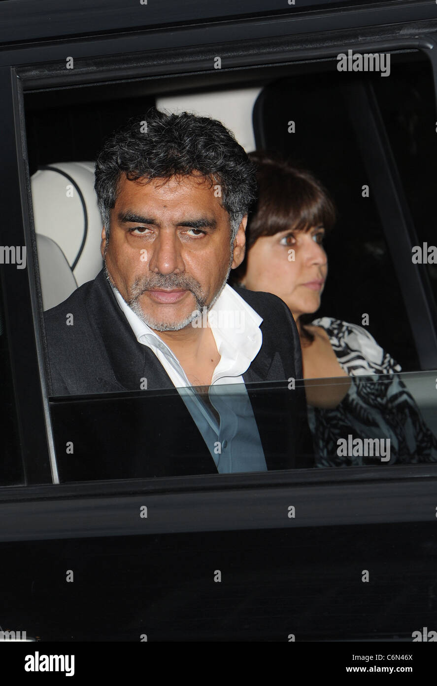 James Khan Range Rover - 40th anniversary party held at The Orangery ...