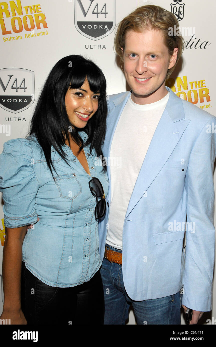 Gerard McCarthy Burn The Floor press night at the Shaftesbury Theatre ...