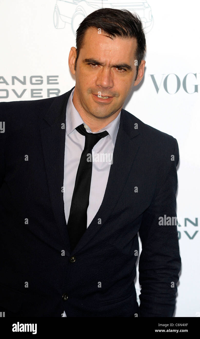 Roland Mouret Range Rover - 40th anniversary party held at The Orangery ...