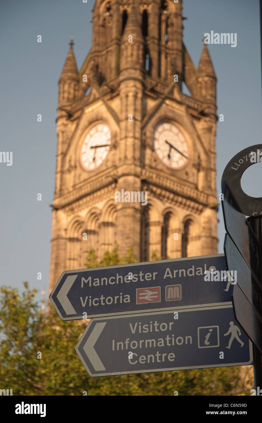 Town centre information signs hi-res stock photography and images - Alamy