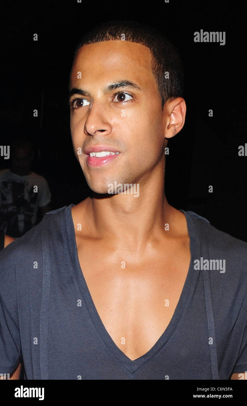 Marvin Humes of JLS, leaving the F1 Party at Centrepoint London ...