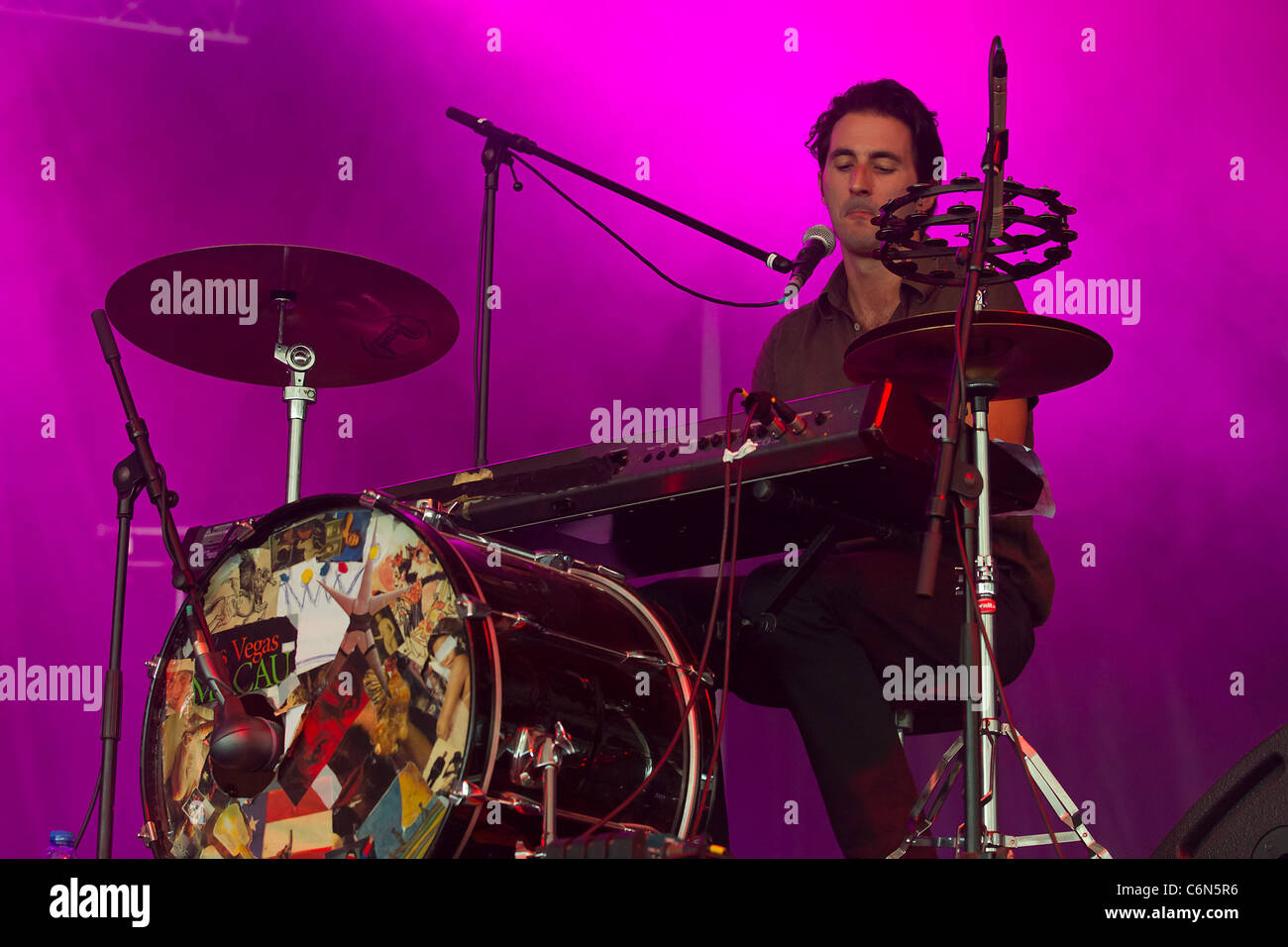 Sean Riley and The Slow Riders performing at Optimus Alive! 2010 at ...