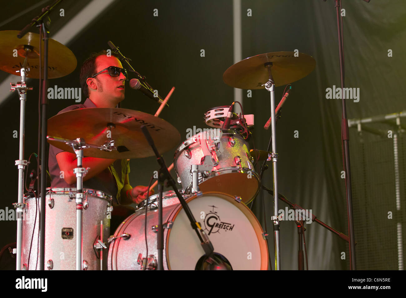 Sean Riley and The Slow Riders performing at Optimus Alive! 2010 at ...