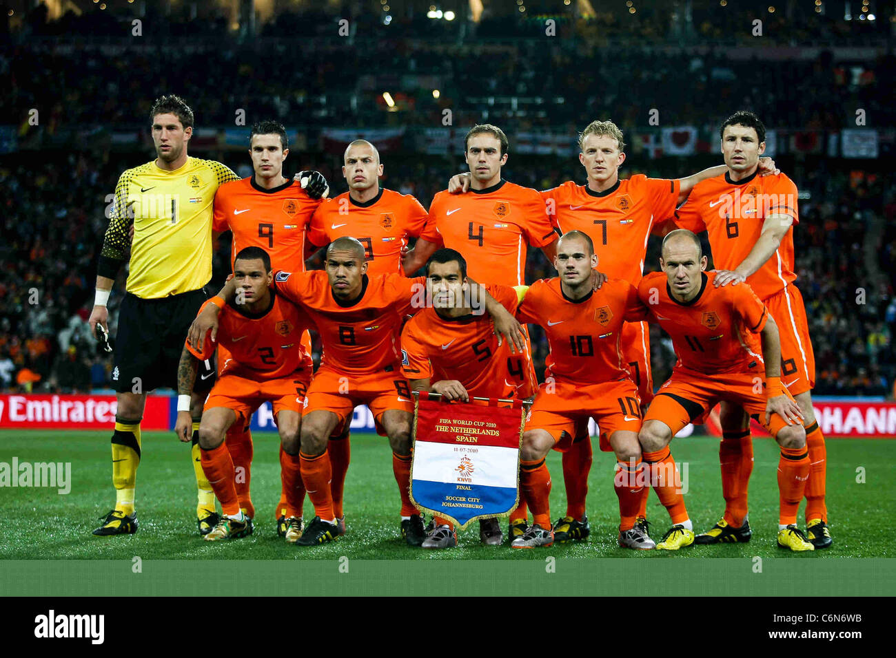 The Netherlands The 2010 Fifa World Cup Final between Spain and the ...