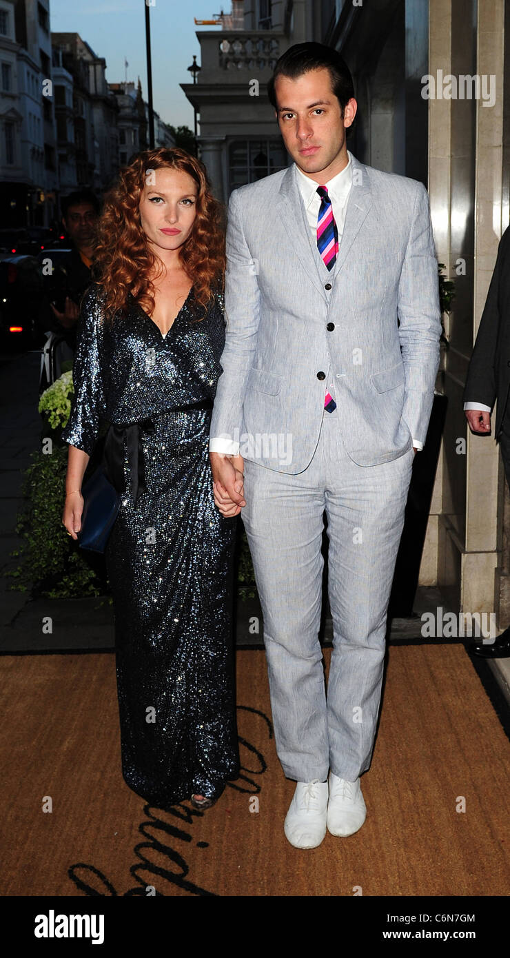 Mark Ronson, at the launch party for Diane von Furstenberg's new ...