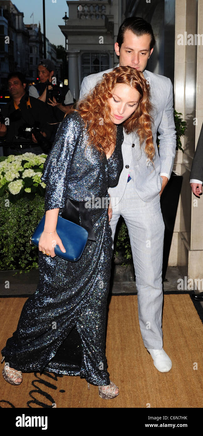 Mark Ronson, at the launch party for Diane von Furstenberg's new ...