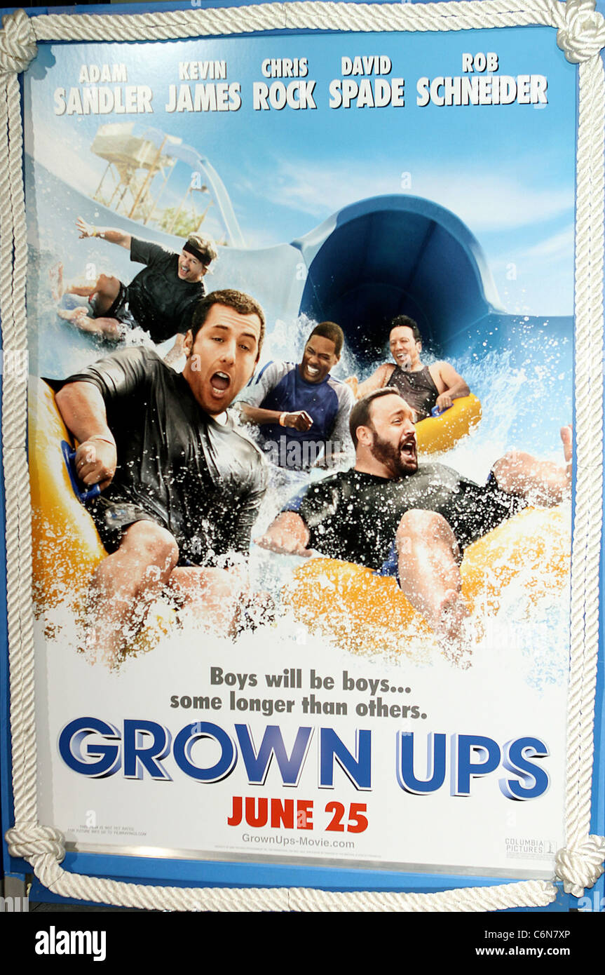 Poster, New York premiere of 'Grown Ups' at the Ziegfeld Theatre ...