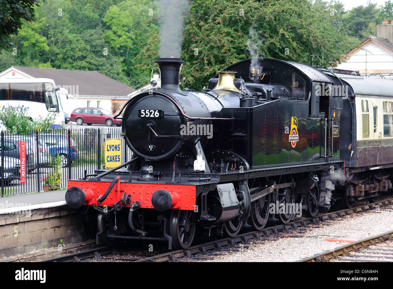British railways steam locomotive hi-res stock photography and images ...