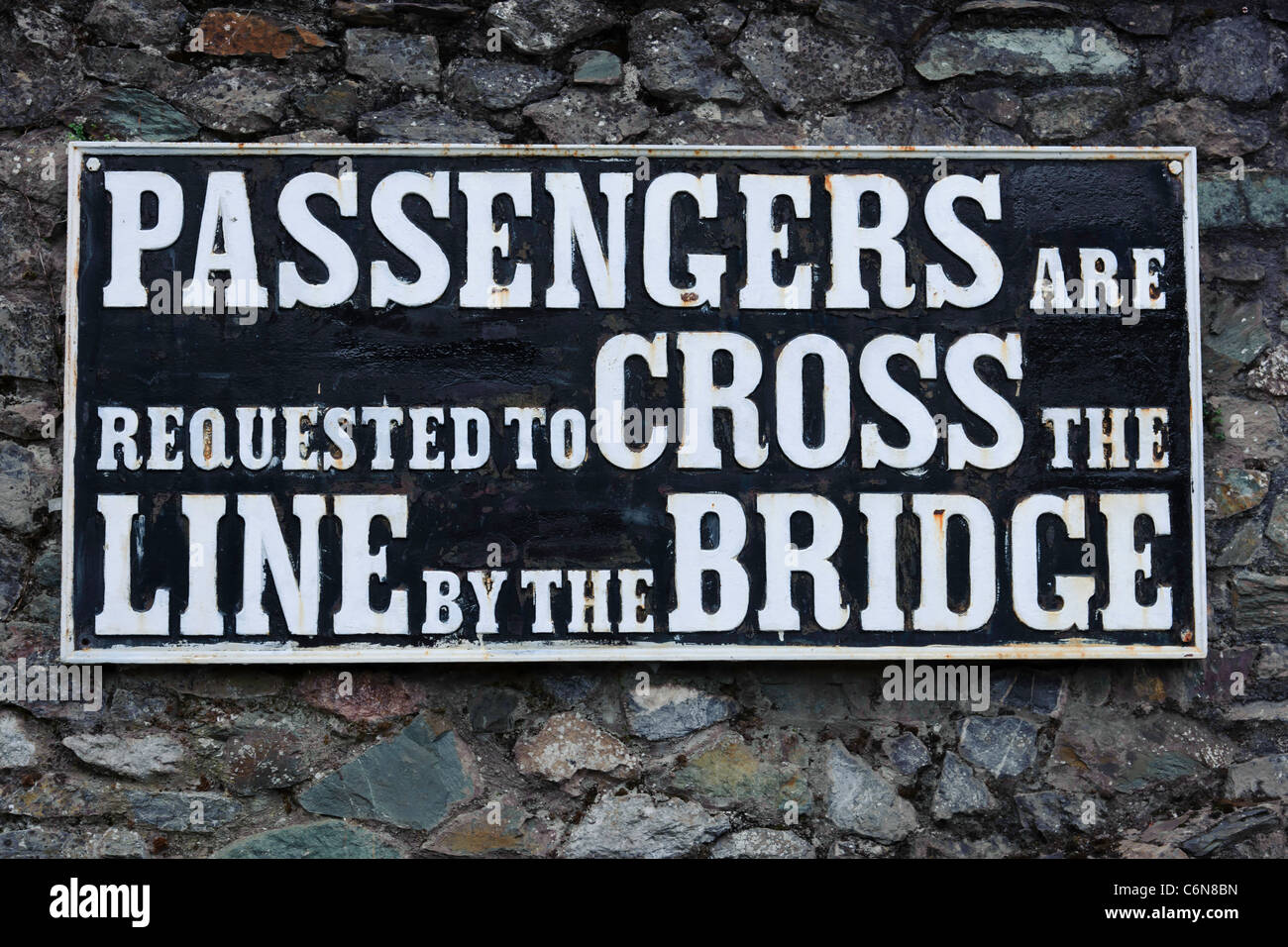 Old great western railway sign hi-res stock photography and images - Alamy