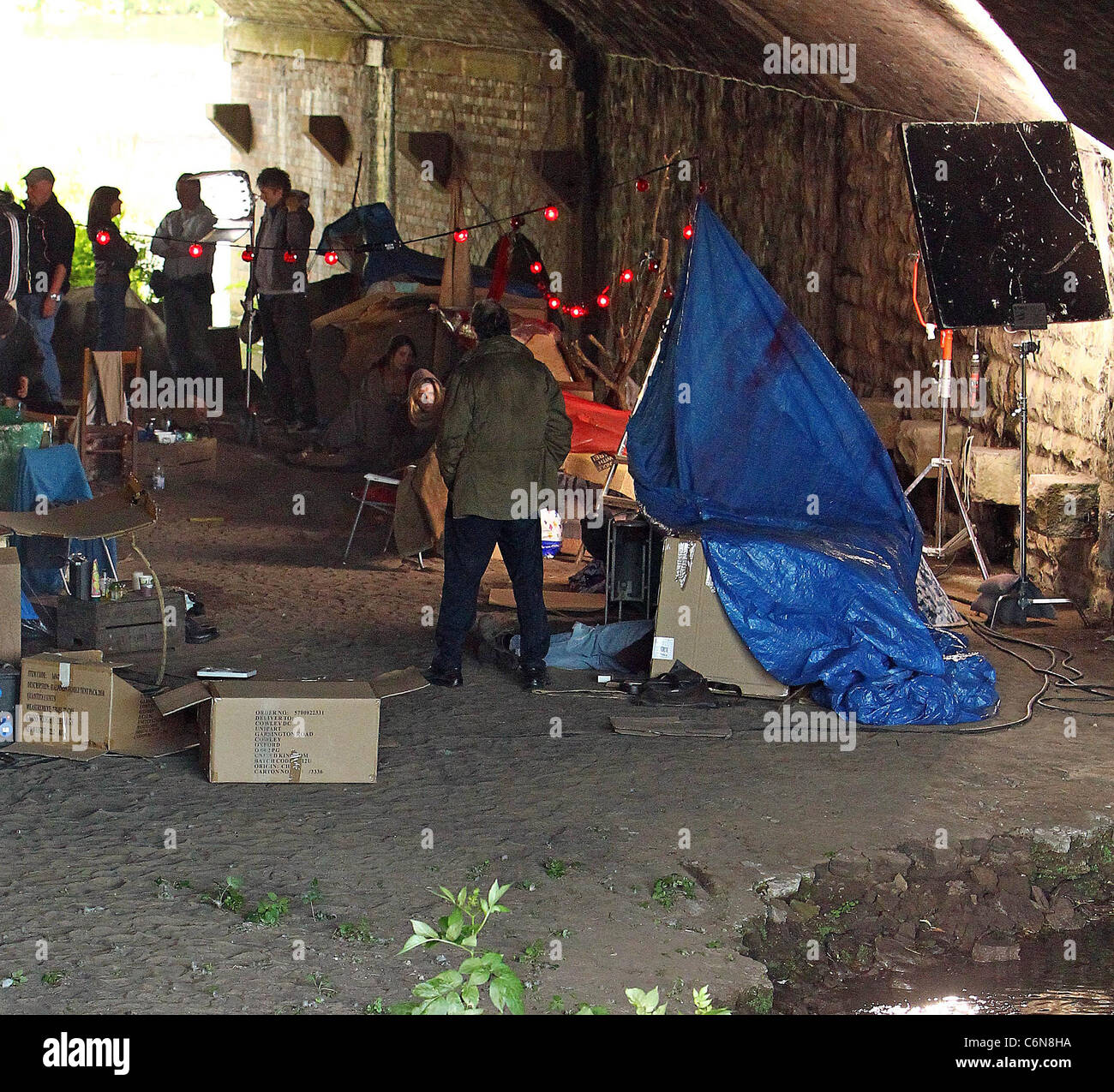 The cast of 'The Sarah Jane Adventures' filming in Cardiff Cardiff ...