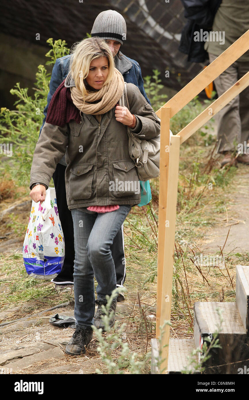 The cast of 'The Sarah Jane Adventures' filming in Cardiff Cardiff ...