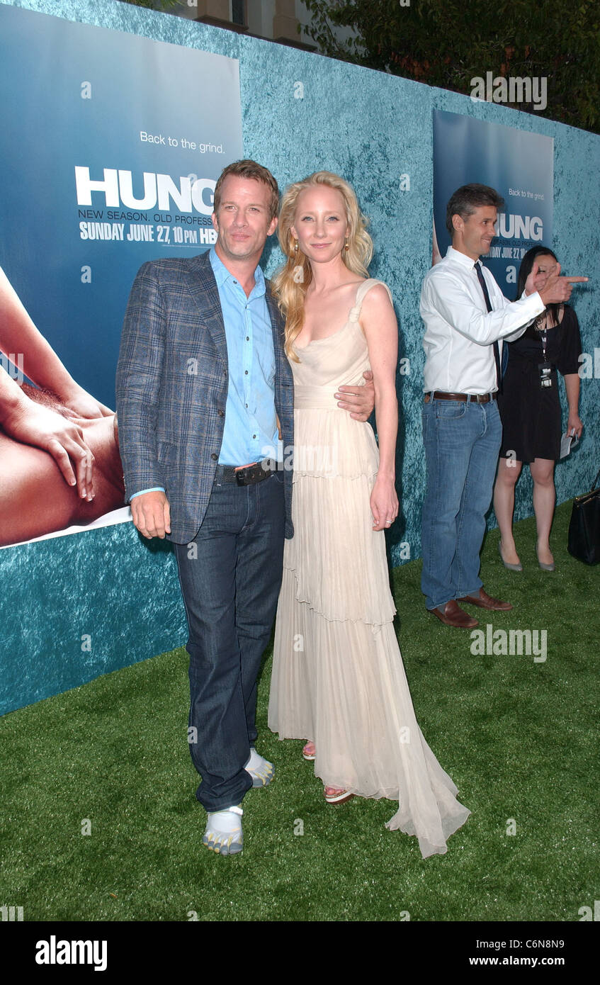 Thomas Jane, Anne Heche Los Angeles Premiere 'Hung' Season Two at ...