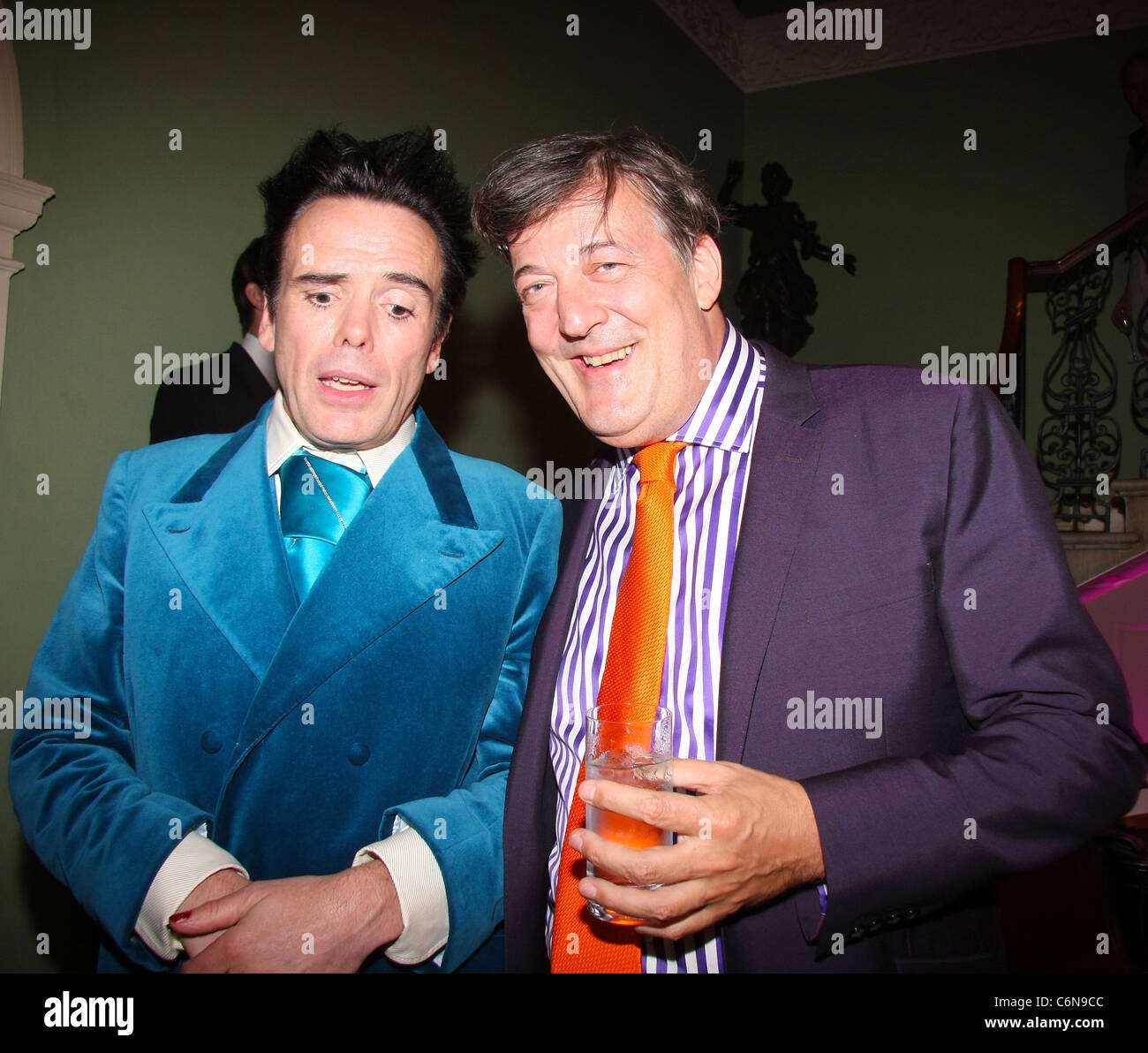 Sebastian Horsley and Stephen Fry 'Dandy in the Underworld' held at ...