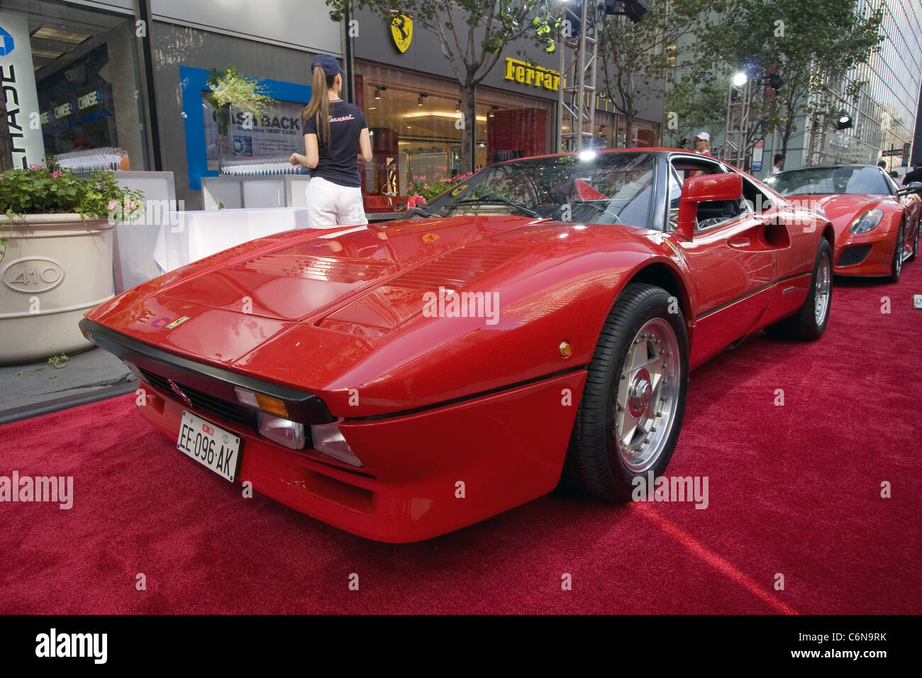 Atmosphere Ferrari Store Opening on Park Avenue - arrivals New York ...