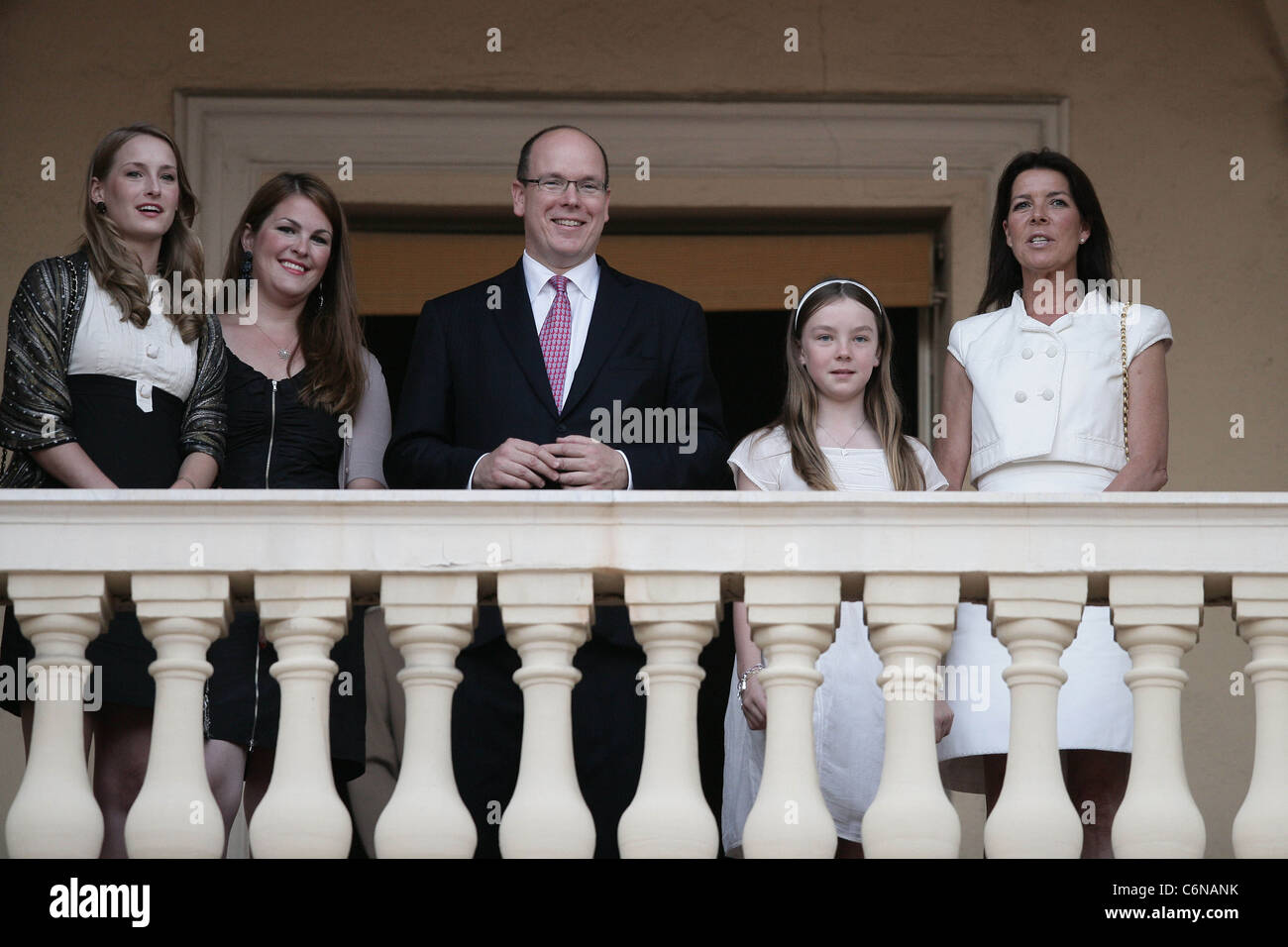 Princess Albert II of Monaco, Princess Caroline and her daughter ...