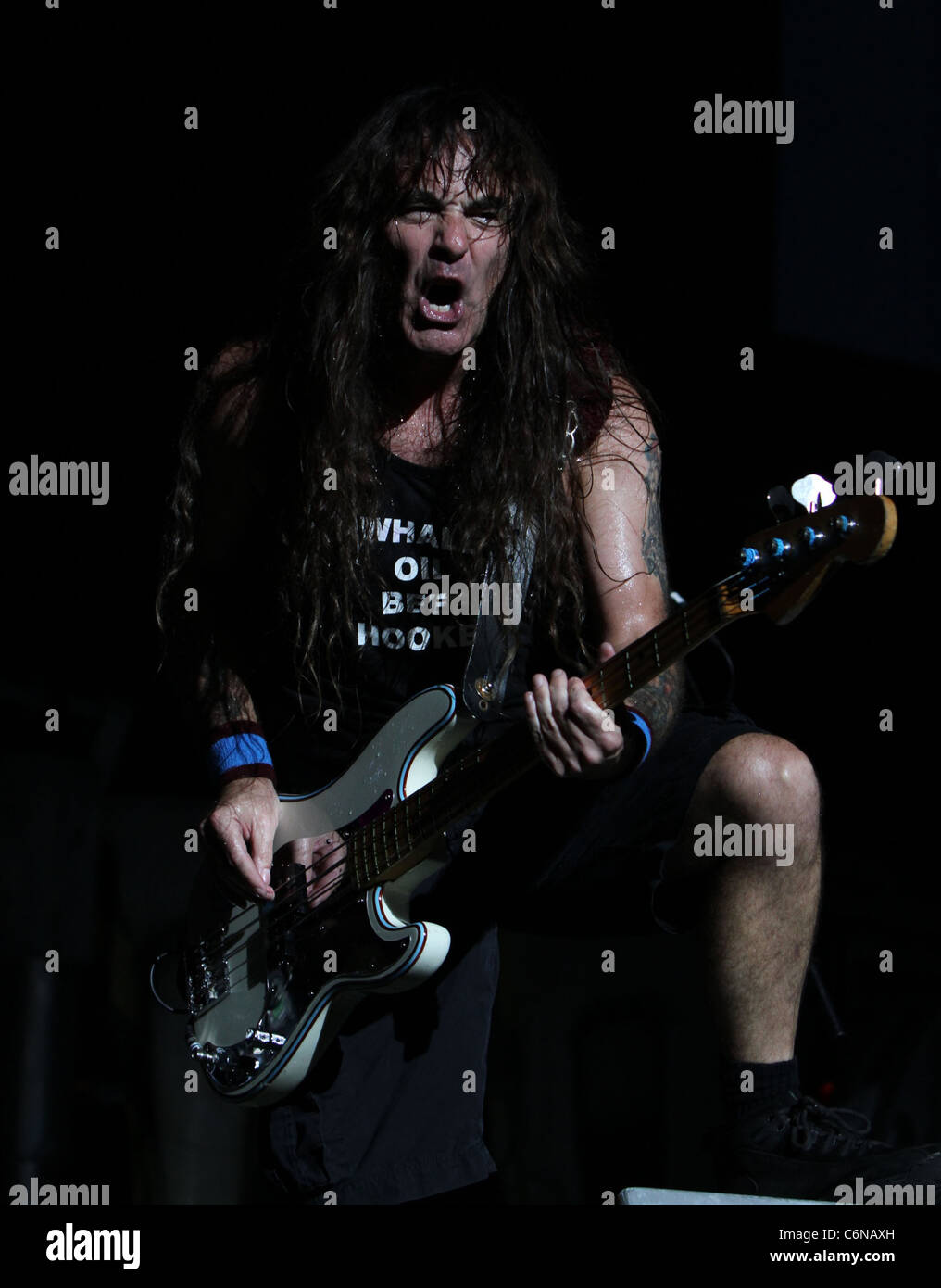Steve harris iron maiden hi-res stock photography and images - Alamy