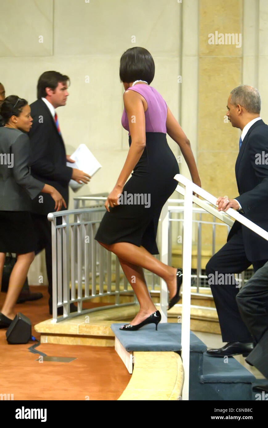 First Lady Michelle Obama and Attorney General Eric Holder Attend an ...