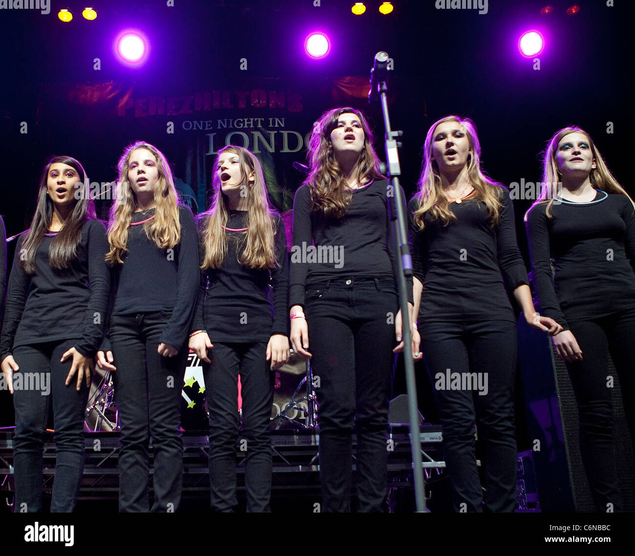 Capital Children's Choir Perez Hilton's 'One Night Only' at Indigo O2 ...