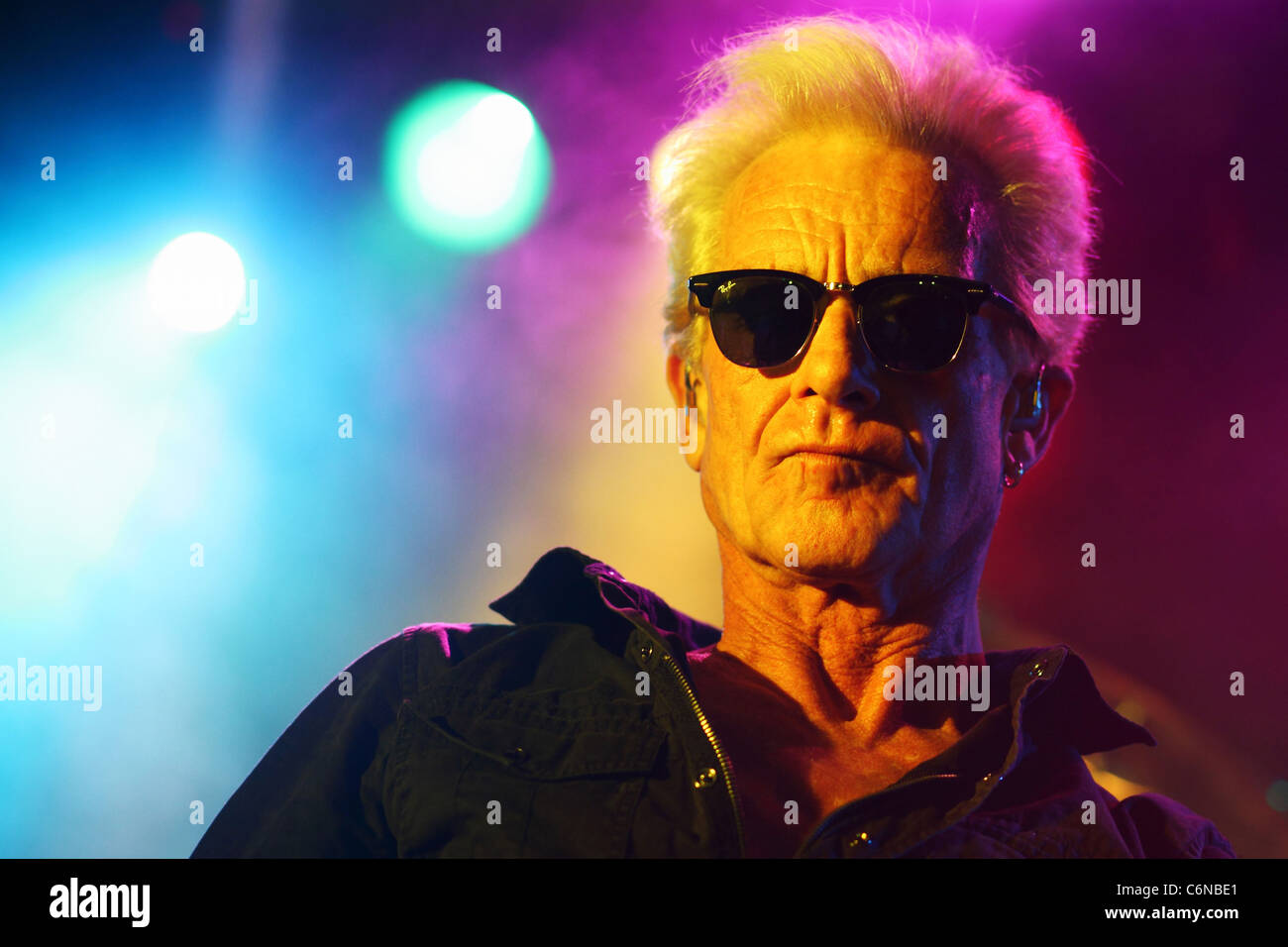 Graham Bonnet American rock band Alcatrazz performing live in concert ...