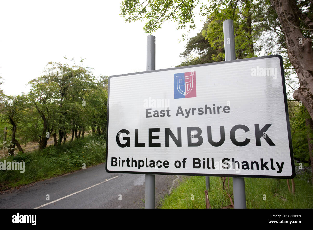 Glenbuck birthplace of Bill Shankly. Photo: Jeff Gilbert Stock Photo ...