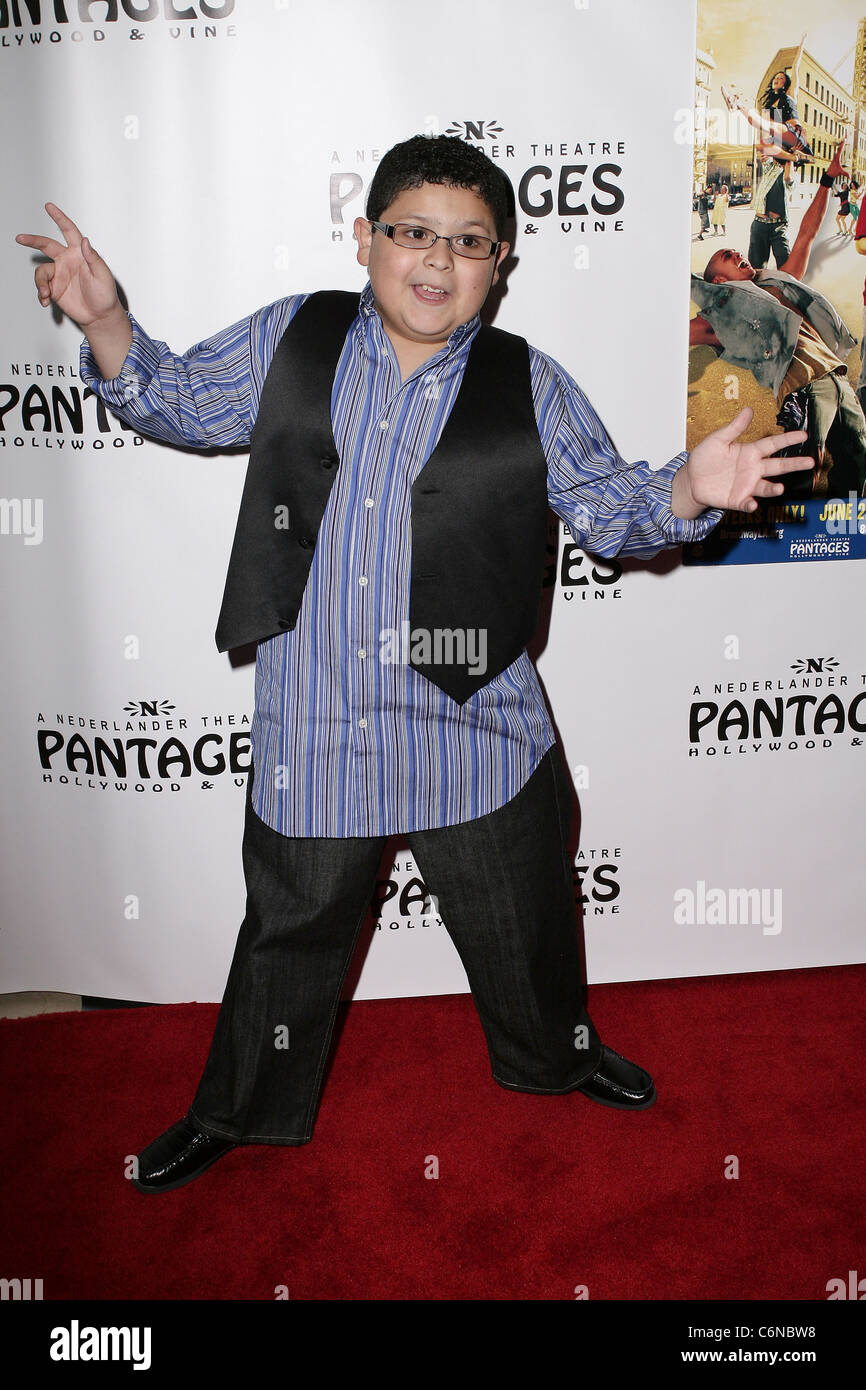 Rico Rodriguez Broadway Musical Los Angeles premiere of 'In the Heights ...