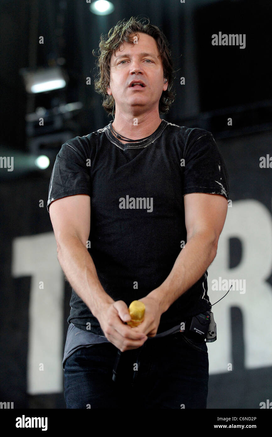Stephan Jenkins of Third Eye Blind performing live on stage during The ...