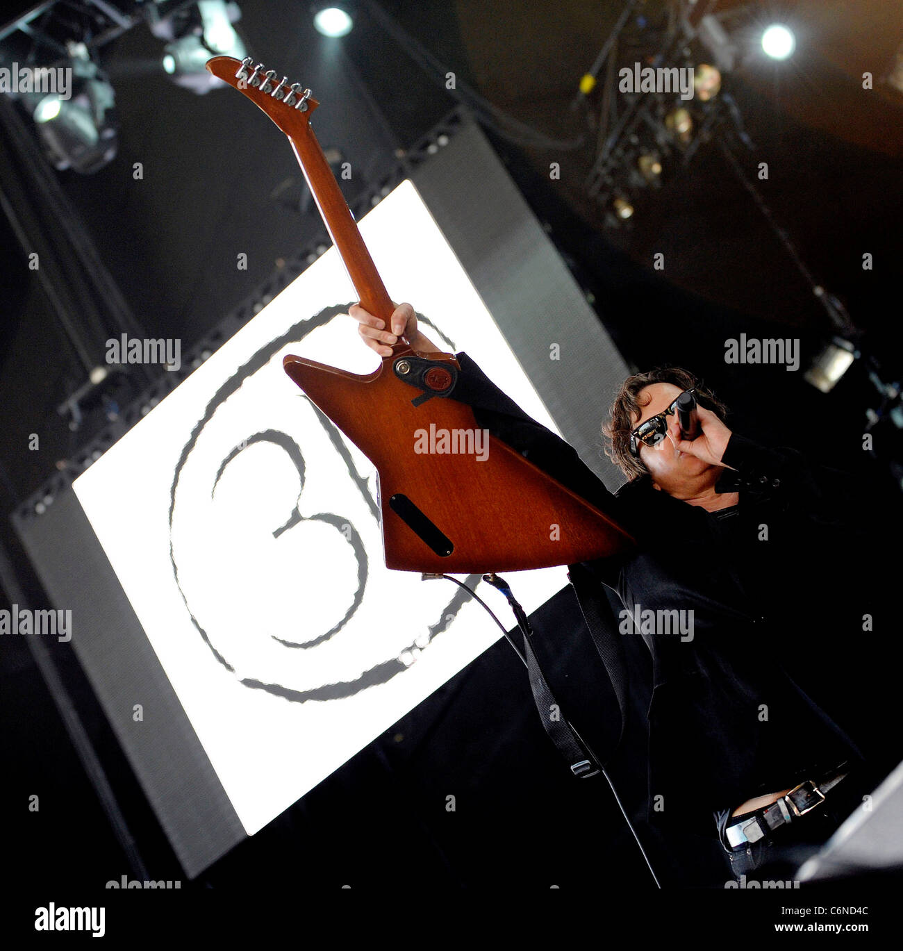 Stephan Jenkins of Third Eye Blind performing live on stage during The ...