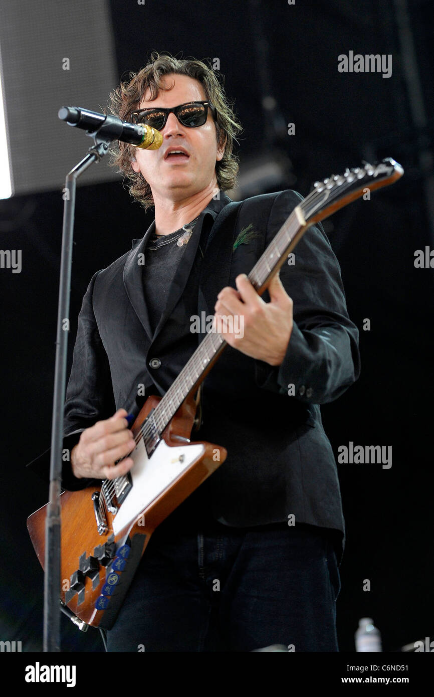 Stephan Jenkins of Third Eye Blind performing live on stage during The ...
