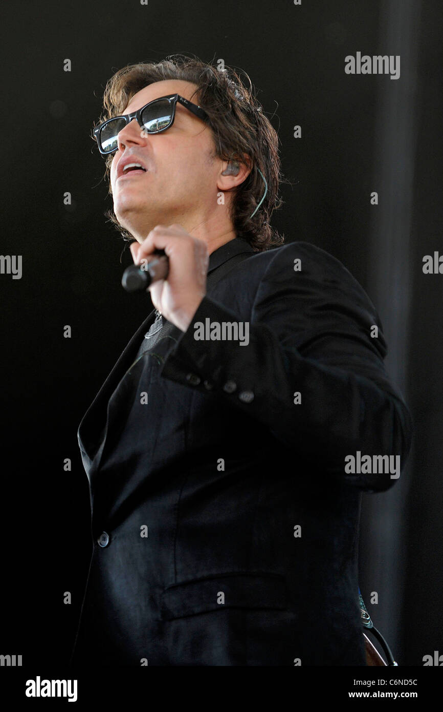 Stephan Jenkins of Third Eye Blind performing live on stage during The ...