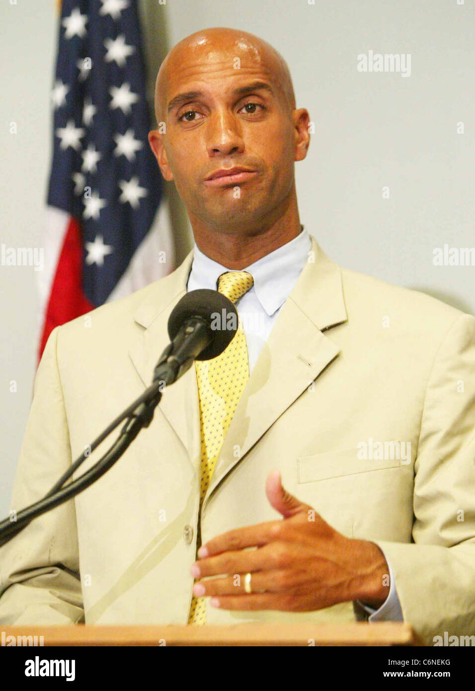 Dc mayor adrian fenty hi-res stock photography and images - Alamy