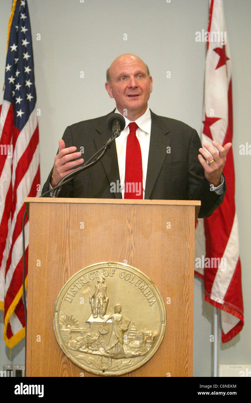 Microsoft Corporation's Chief Executive Officer Steve Ballmer at ...