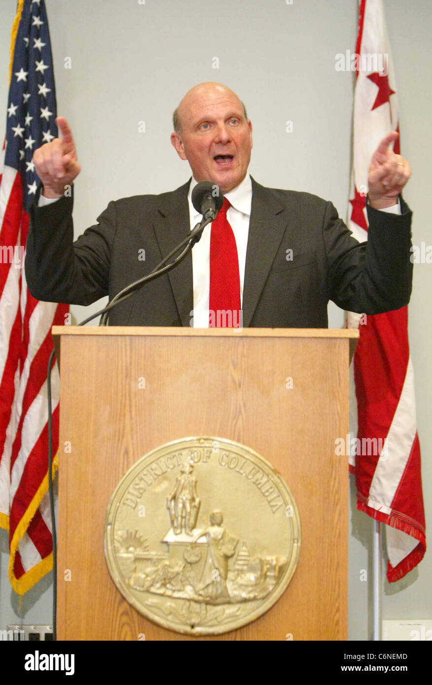 Microsoft Corporation's Chief Executive Officer Steve Ballmer at ...