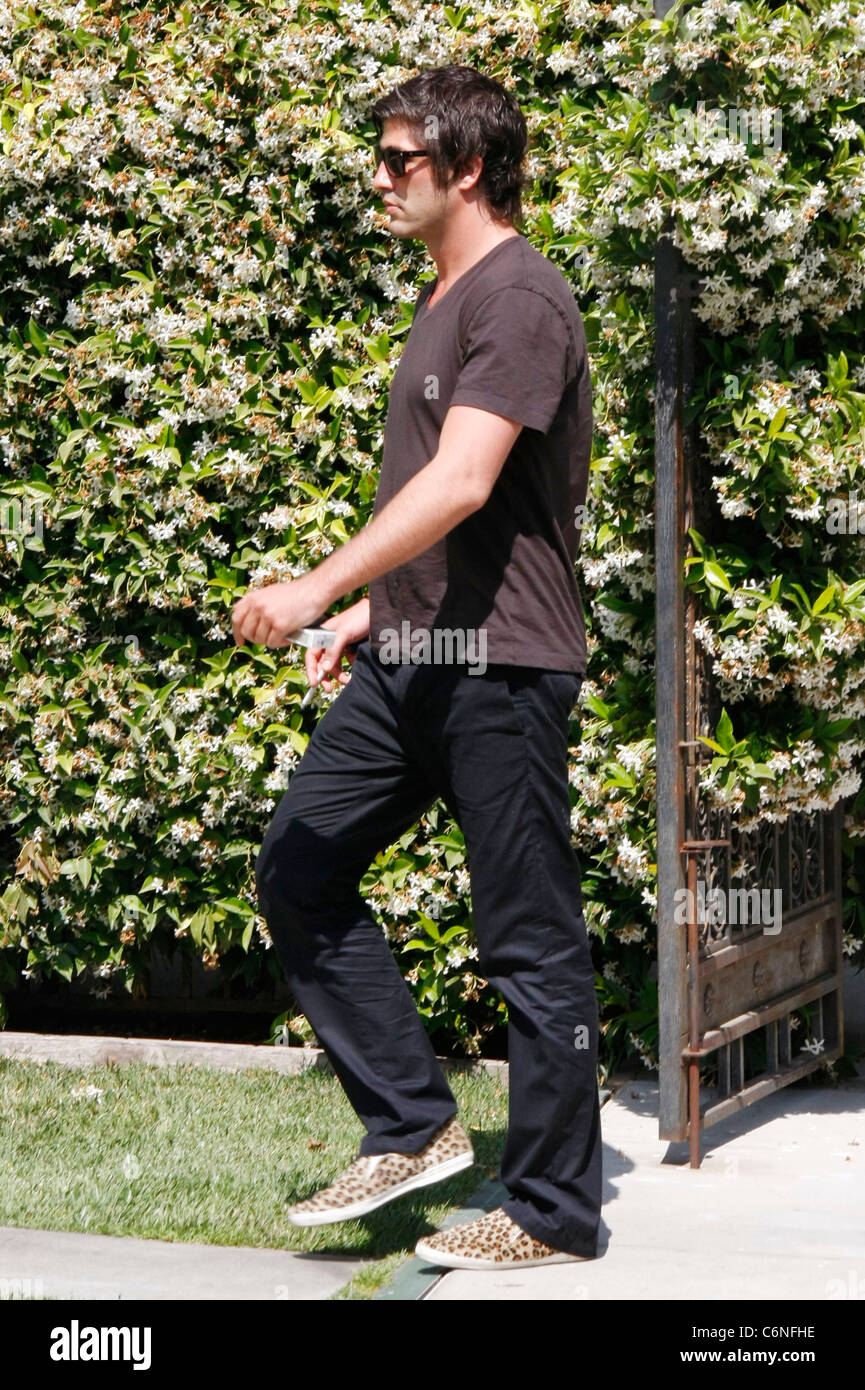 Brandon Davis out and about at Malibu Country Mart in Malibu on July ...