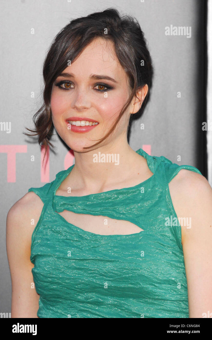 Ellen Page Warner Bros. Pictures' Los Angeles Premiere of "Inception ...