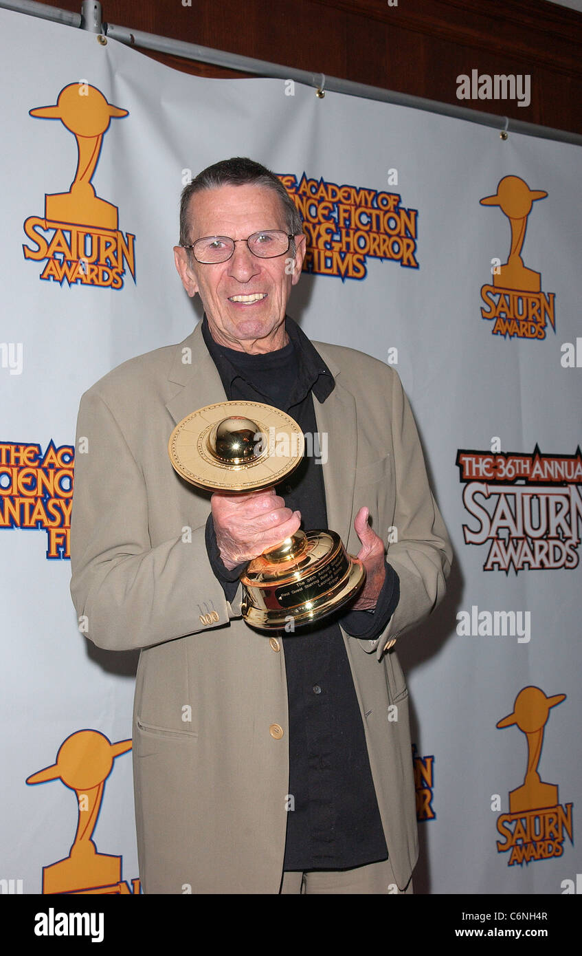 Leonard Nimoy 35th Annual Saturn Awards held at Castaway Restaurant ...