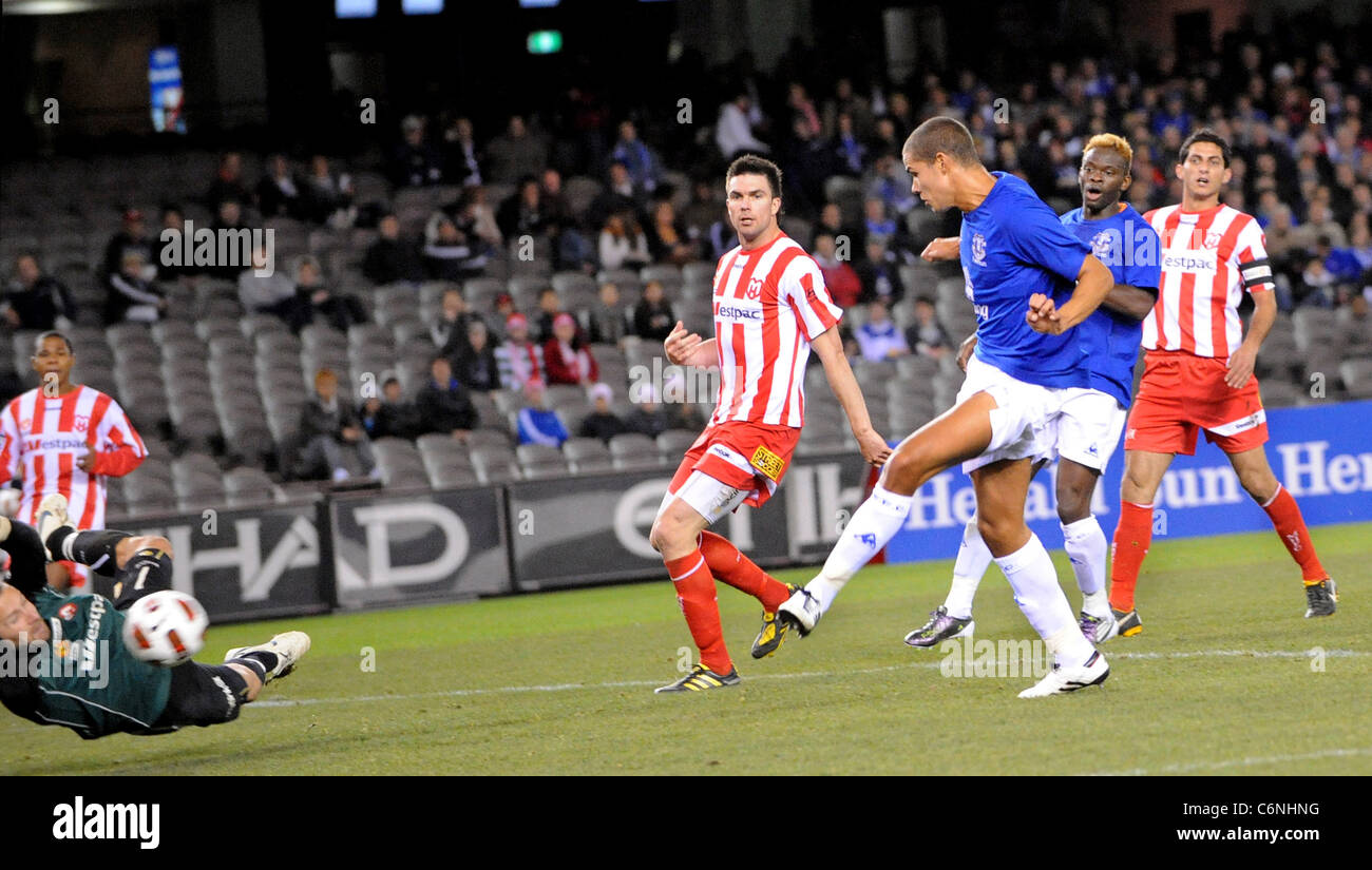 Rodwell goal Everton defeat Melbourne's new A league franchise ...