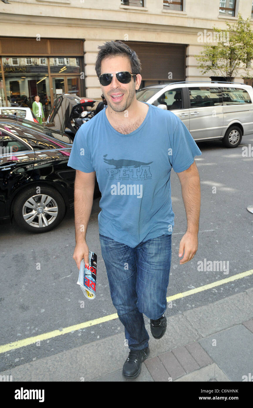 Eli Roth arriving at a hotel in central London London, England - 17.06. ...