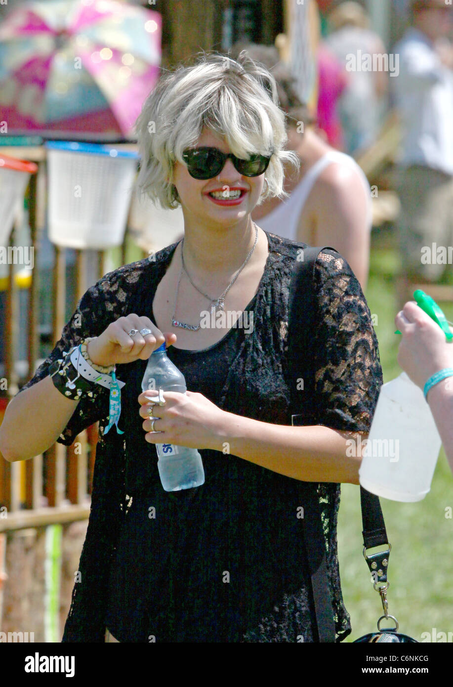Pixie Geldof The 2010 Glastonbury Music Festival held at Worthy Farm in ...