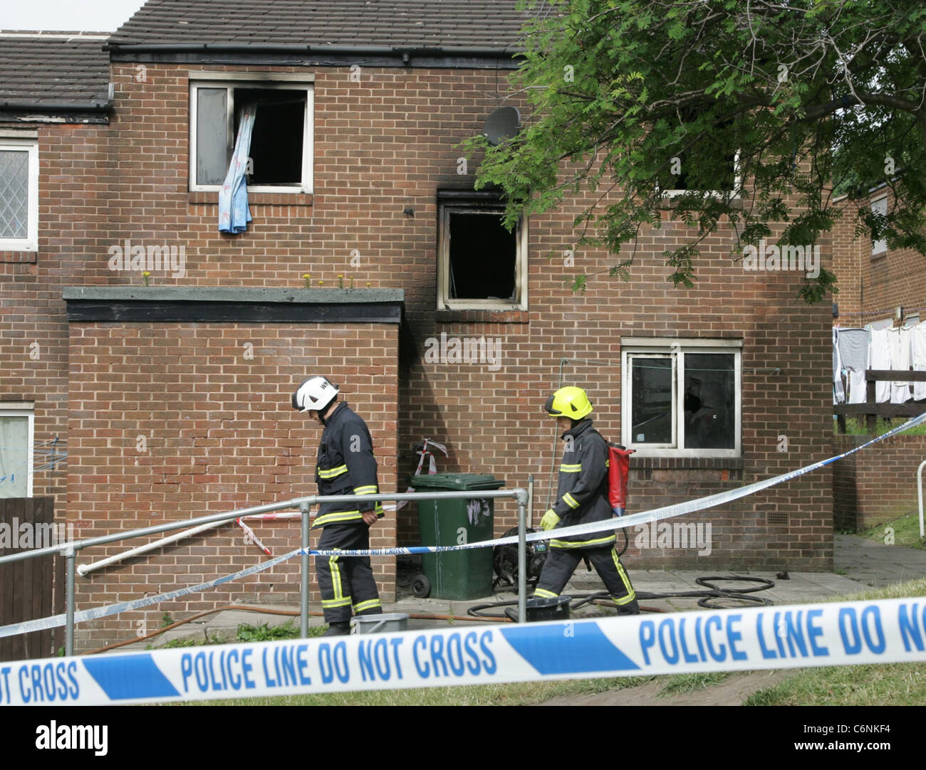 Two children, aged eight and ten, have died and their mother was ...