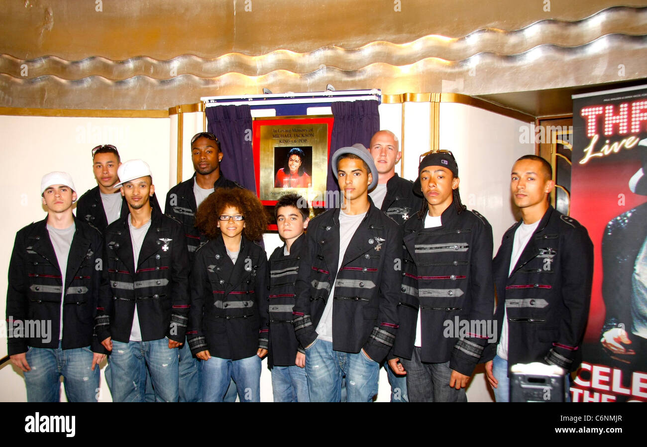 Diversity The unveiling of a Michael Jackson plaque at the Lyric ...