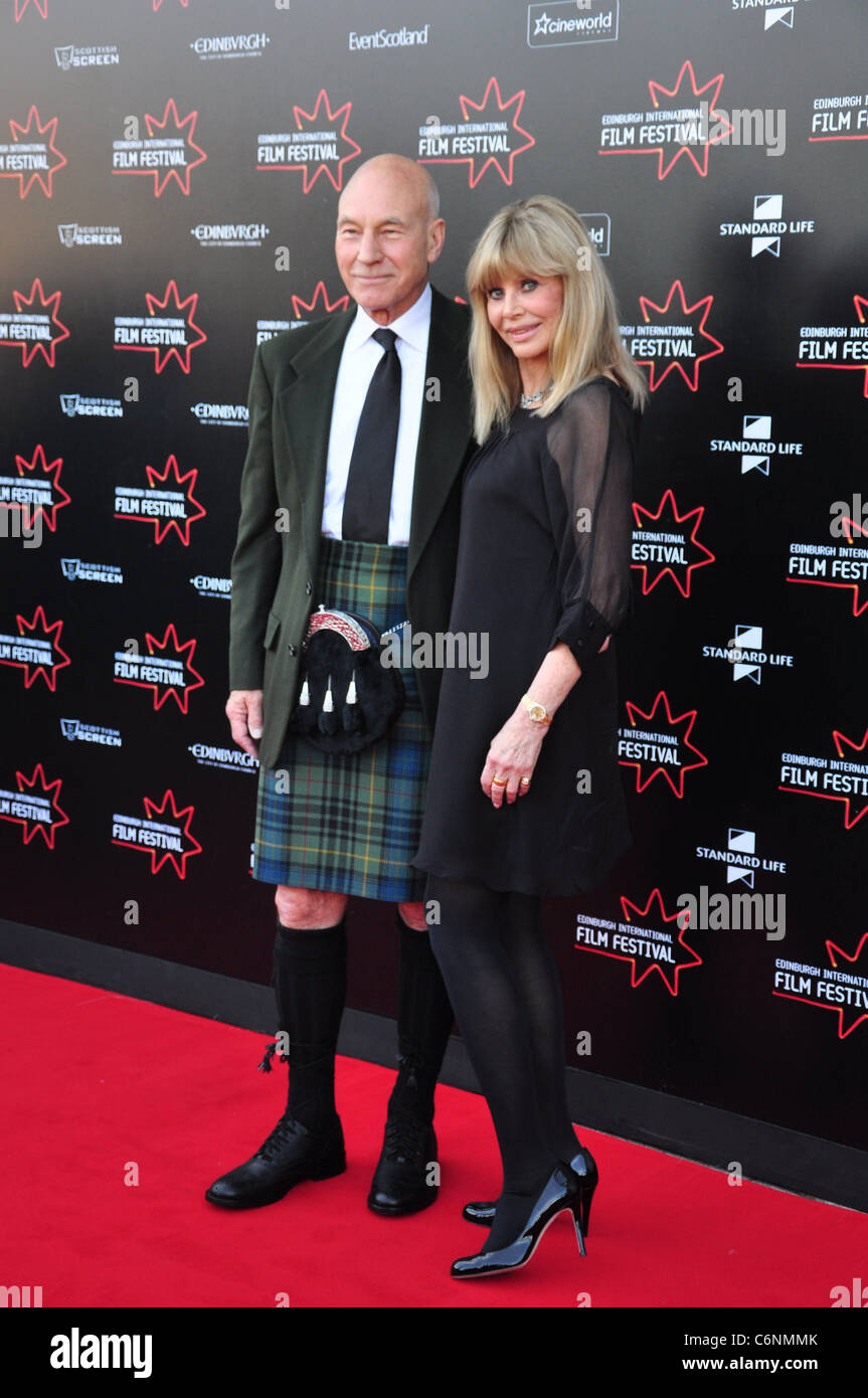 Sir Patrick Stewart, Britt Ekland Edinburgh International Film Festival ...