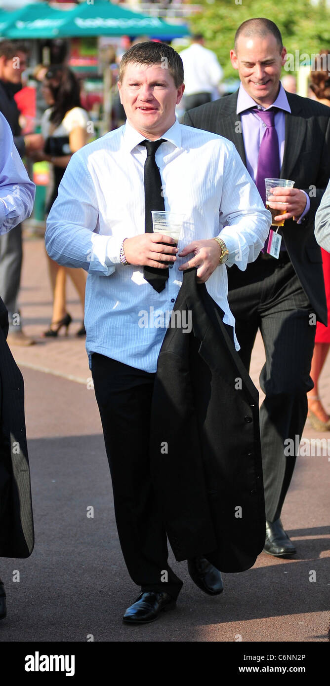 Ricky Hatton Celebrities at Chester Races Chester, England - 25.06.10 ...