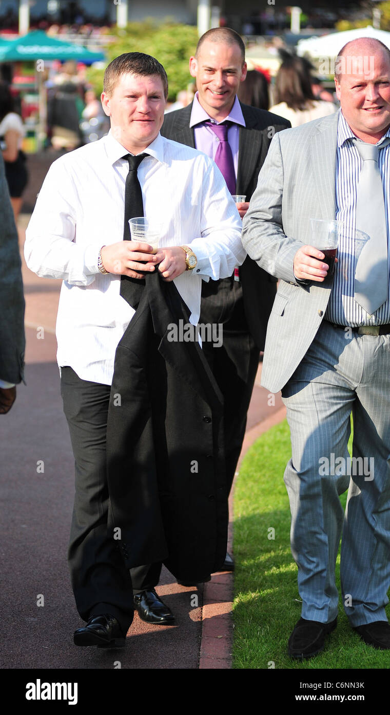 Ricky Hatton Celebrities at Chester Races Chester, England - 25.06.10 ...