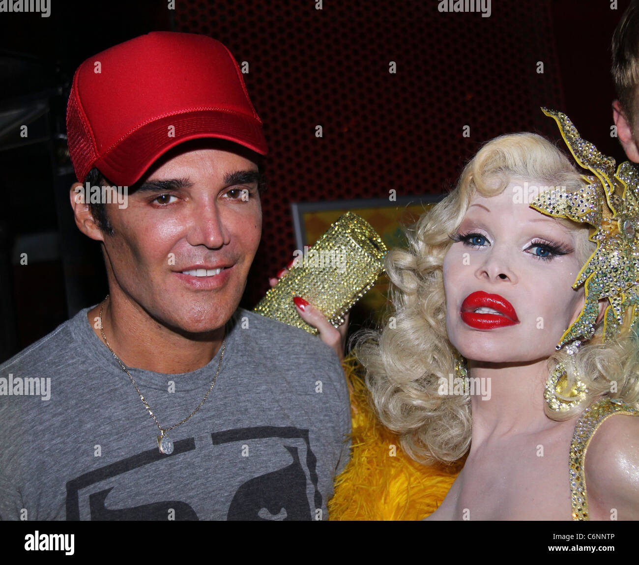 David LaChapelle and Amanda Lepore David LaChapelle party held at ...