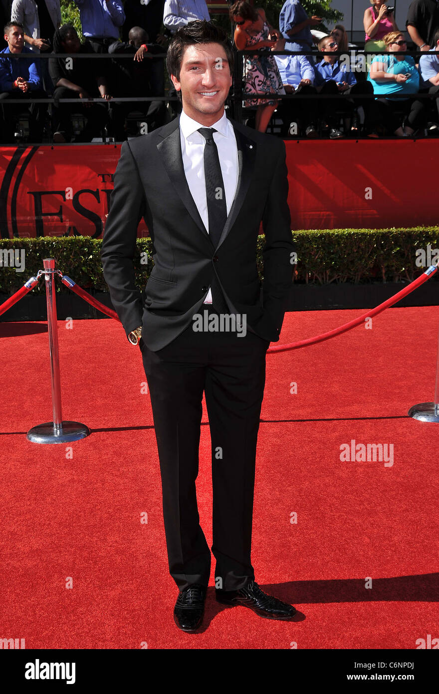 Evan Lysacek 2010 ESPY Awards at Nokia Theatre L.A. Live - Arrivals Los ...