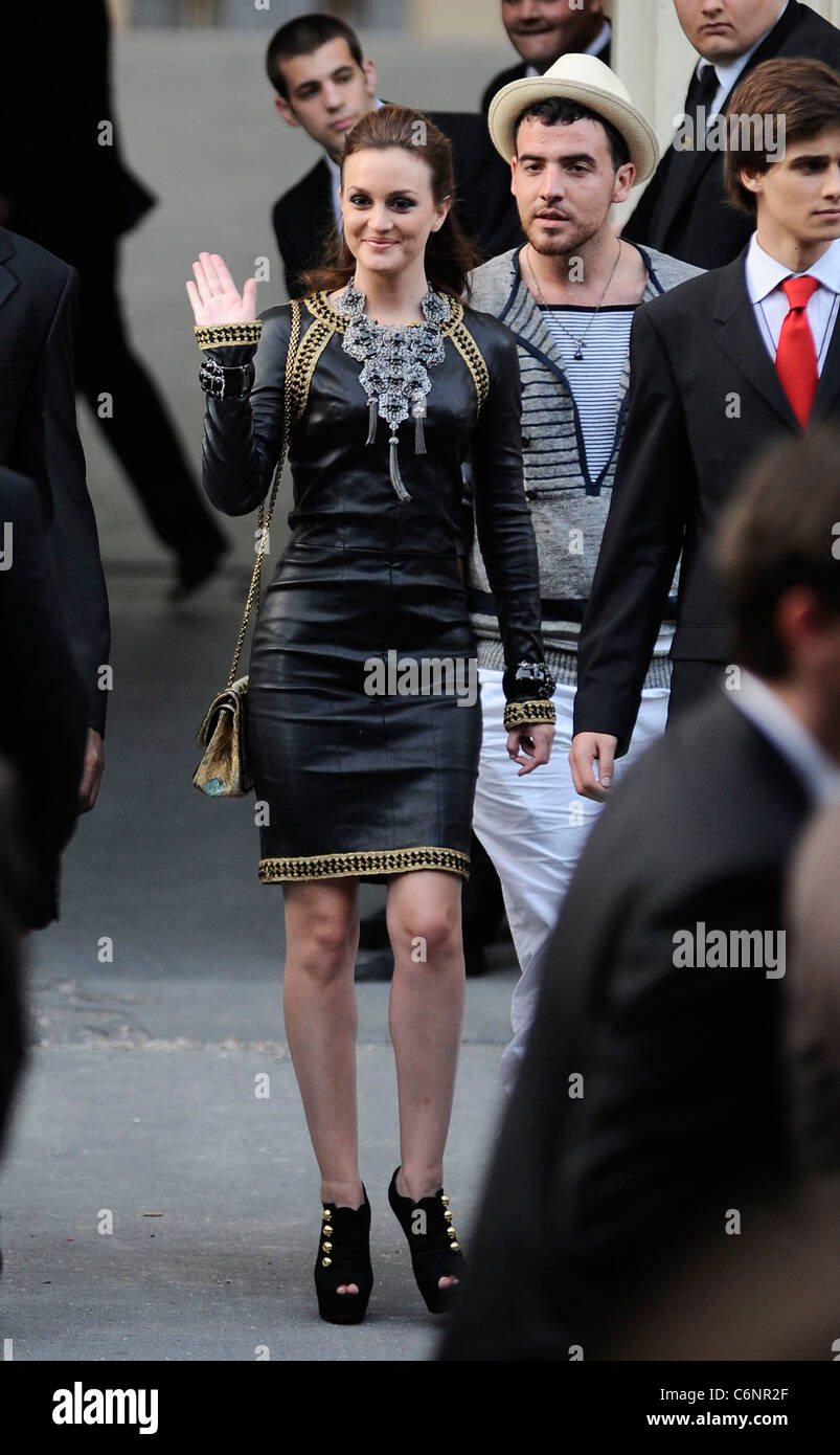 Leighton Meester Winter Style