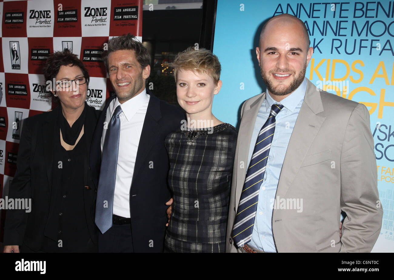 Lisa Cholodenko, Mia Wasikowska and Guests 2010 Los Angeles Film Festival Opening night premiere ...